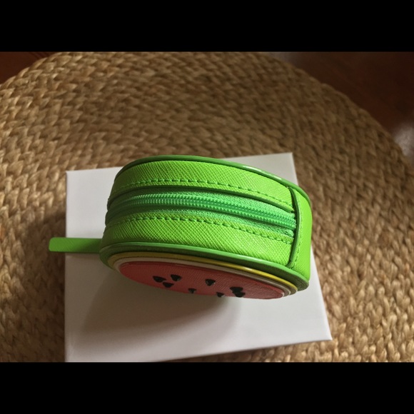 kate spade | Bags | Kate Spade Make A Splash Watermelon Coin Purse ...